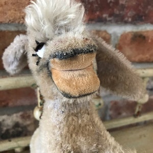 Vintage Old Mohair Donkey - Etsy