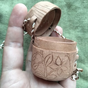 Small Medieval Leather Accessories Case - Etsy