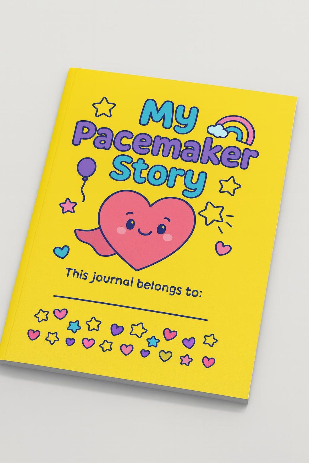 My Pacemaker Story Kids Journal – Printable Pacemaker Journal, Feelings ...