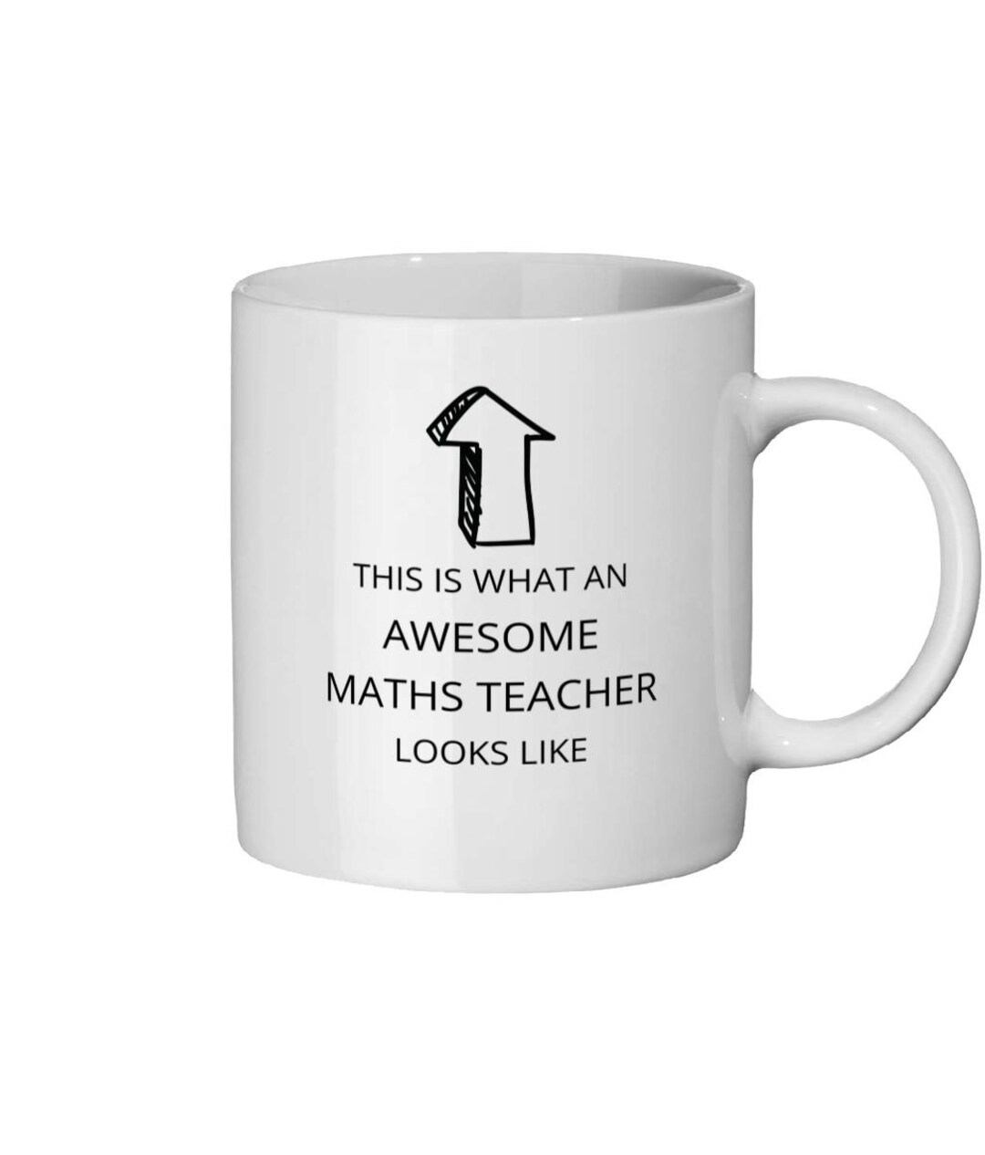 This is What an Awesome Maths Teacher Looks Like, Ceramic Mug - Etsy