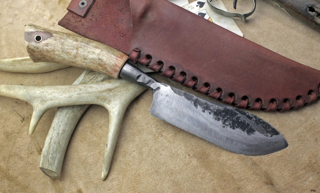 Gaucho Bowie Knife – Frontier Style – Mountain Man – Rustic Western ...
