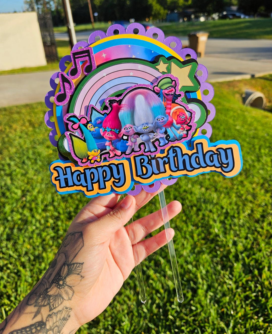 Troll Cake Topper - Etsy
