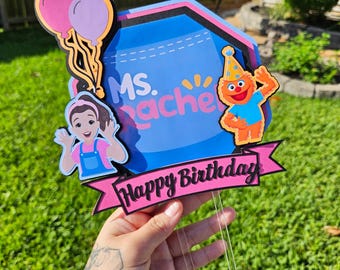 Ms. Rachel’s Cake Topper. - Etsy