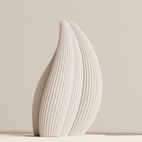 Unique Textured Vase "bottle" Modern & Minimalist 3D Printed Vase for ...