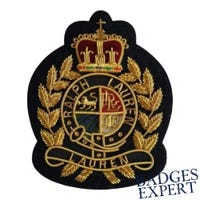 Luxury Hand-embroidered Golf Club Blazer Badge – Bullion Wire Pocket ...