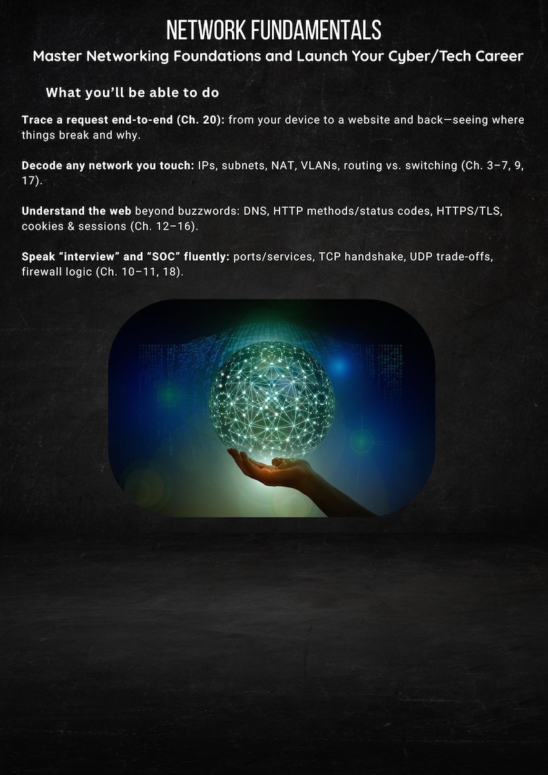 01 Network Fundamentals Illustrated Guide: IT & Cybersecurity Basics ...