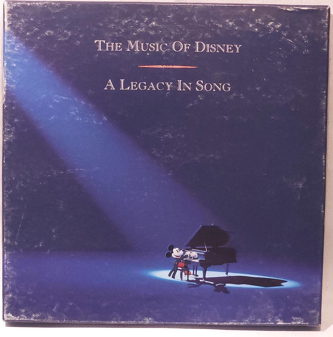 Vintage Disney "the Music of Disney" A Legacy in Song 3 CD and Book ...