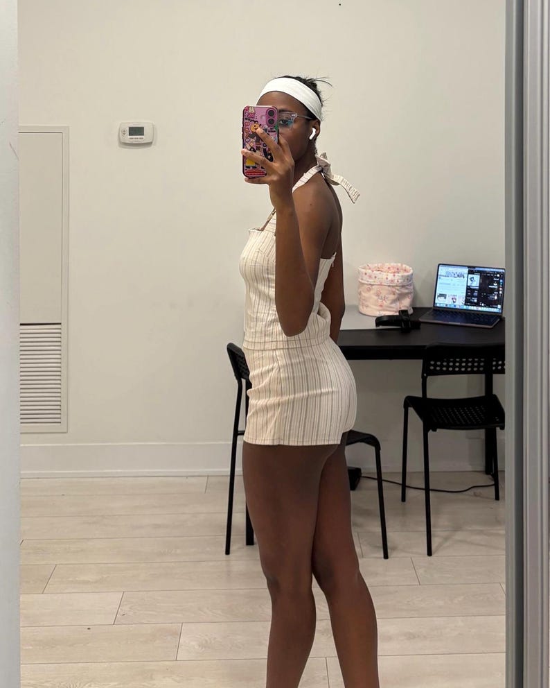 Halter Top and Micro Skort Sewing Pattern | Sizes XXS–XL | Two-piece ...