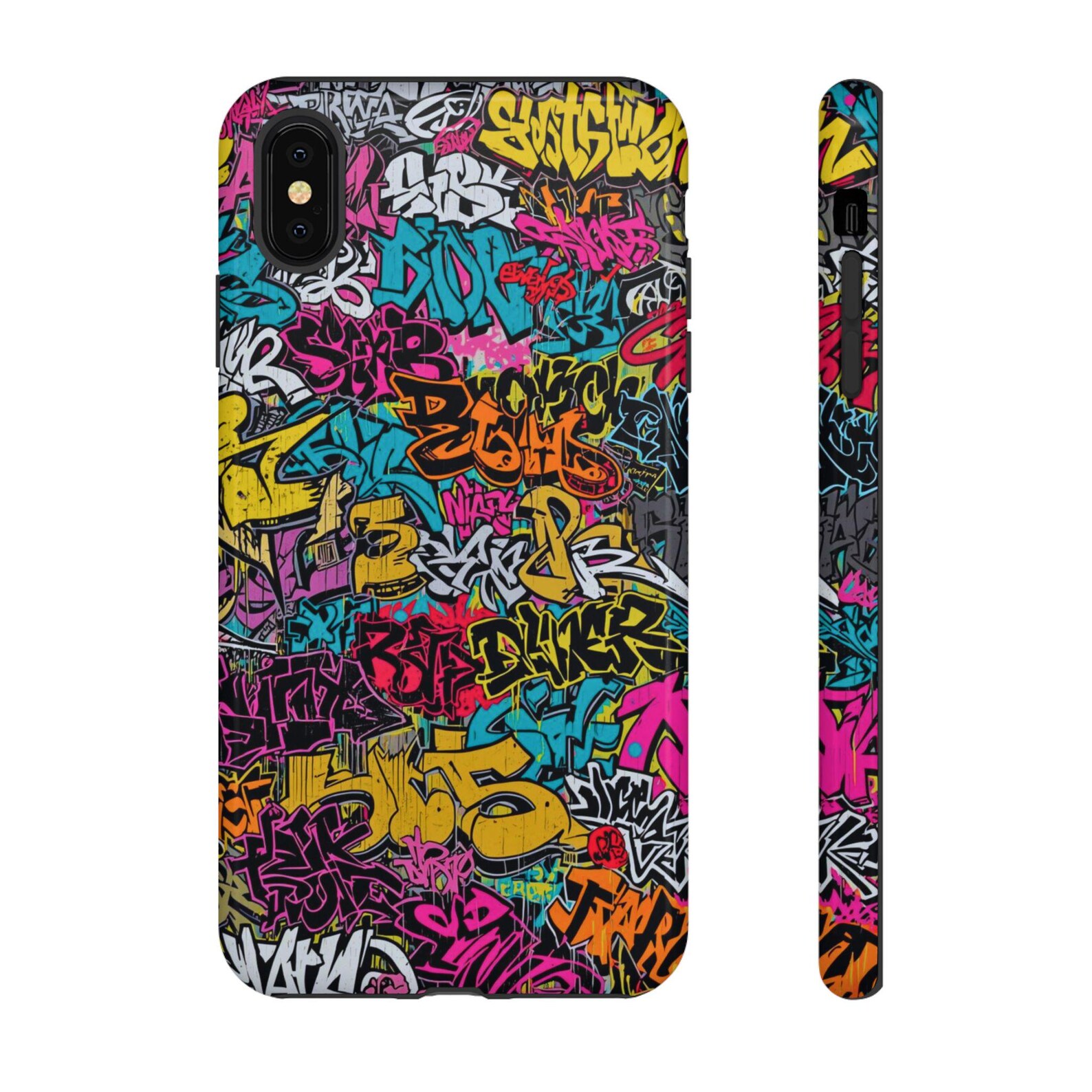 Colorful Graffiti Street Art Phone Case | Tough Case - Etsy
