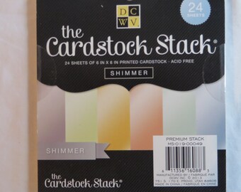 Shimmer cardstock | Etsy
