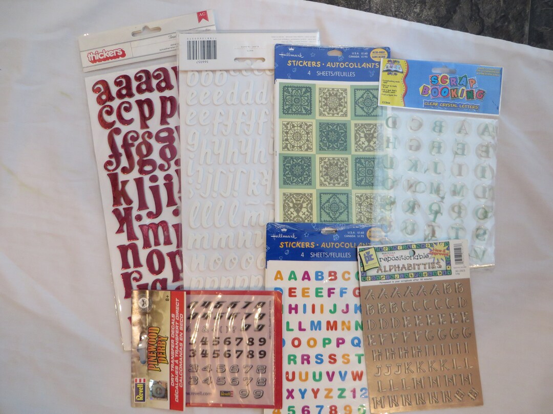 Hallmark Stickers, Stickers, American Crafts, Amy Tangerine, Revell ...