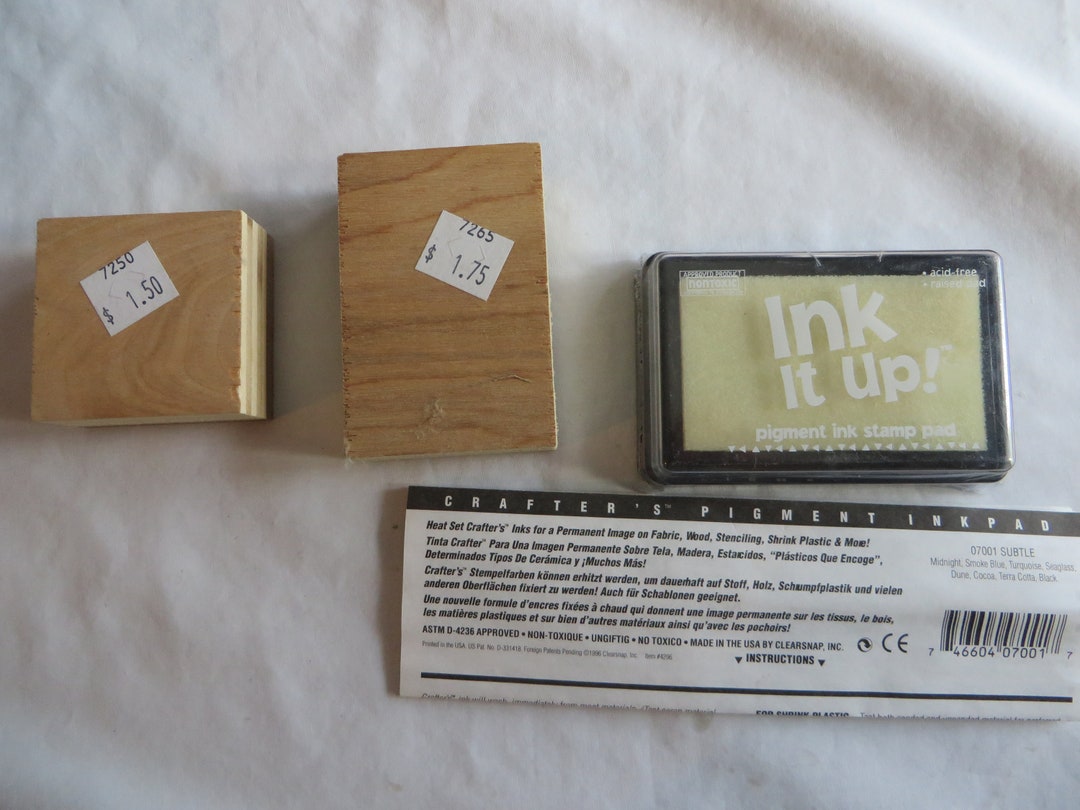 Ink It Up, Pigment Ink Stamp Pad, Clear Embossing, Stamp Pad - Etsy
