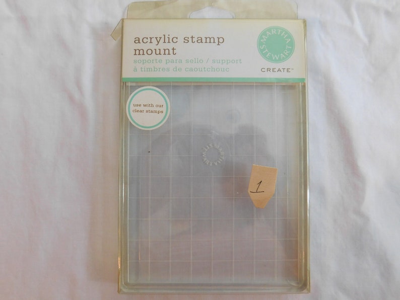 Variety of Stamp Block Acrylic Martha Stewart acrylic stamp | Etsy