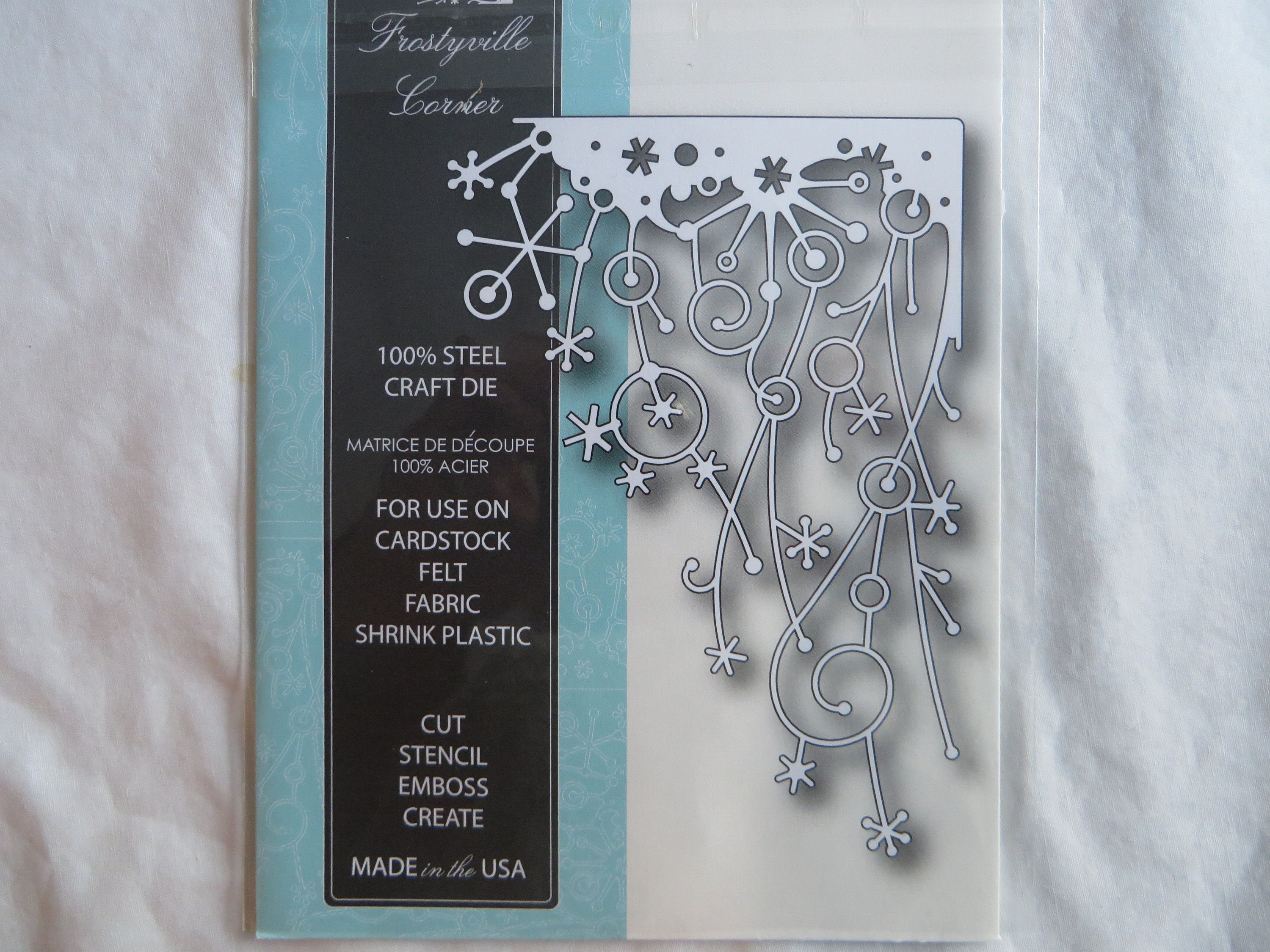 Memory Box Steel Dies Die Memory Box Scrollwork Splash | Etsy