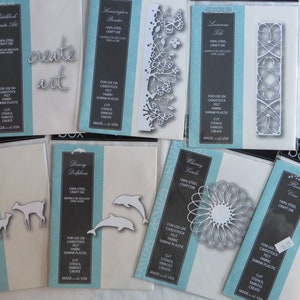Memory Box Steel Dies, Die, Memory Box, Lucienne Tile, Deer, Dolphins ...