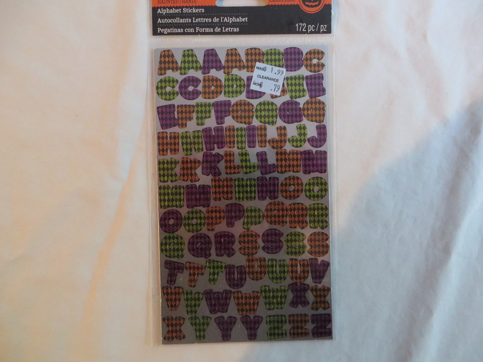 Recollections Michael's Alphabet Stickers Dimensional - Etsy Denmark