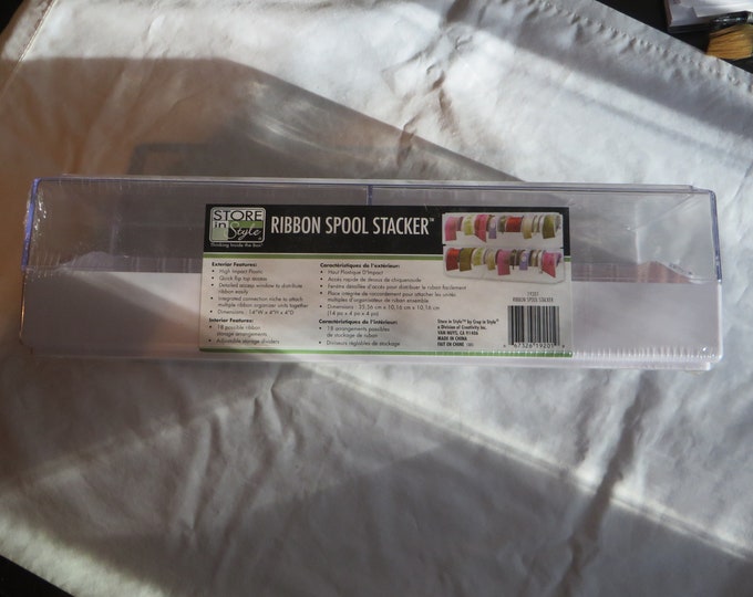 Store in Style, Ribbon Spool Stacker, Spool Holder,, Ribbon - Etsy