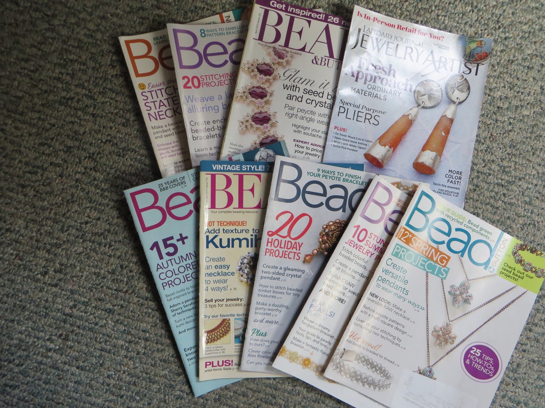 Bead Button Magazines, Magazine, Bead and Button, Jewelry Artist ...