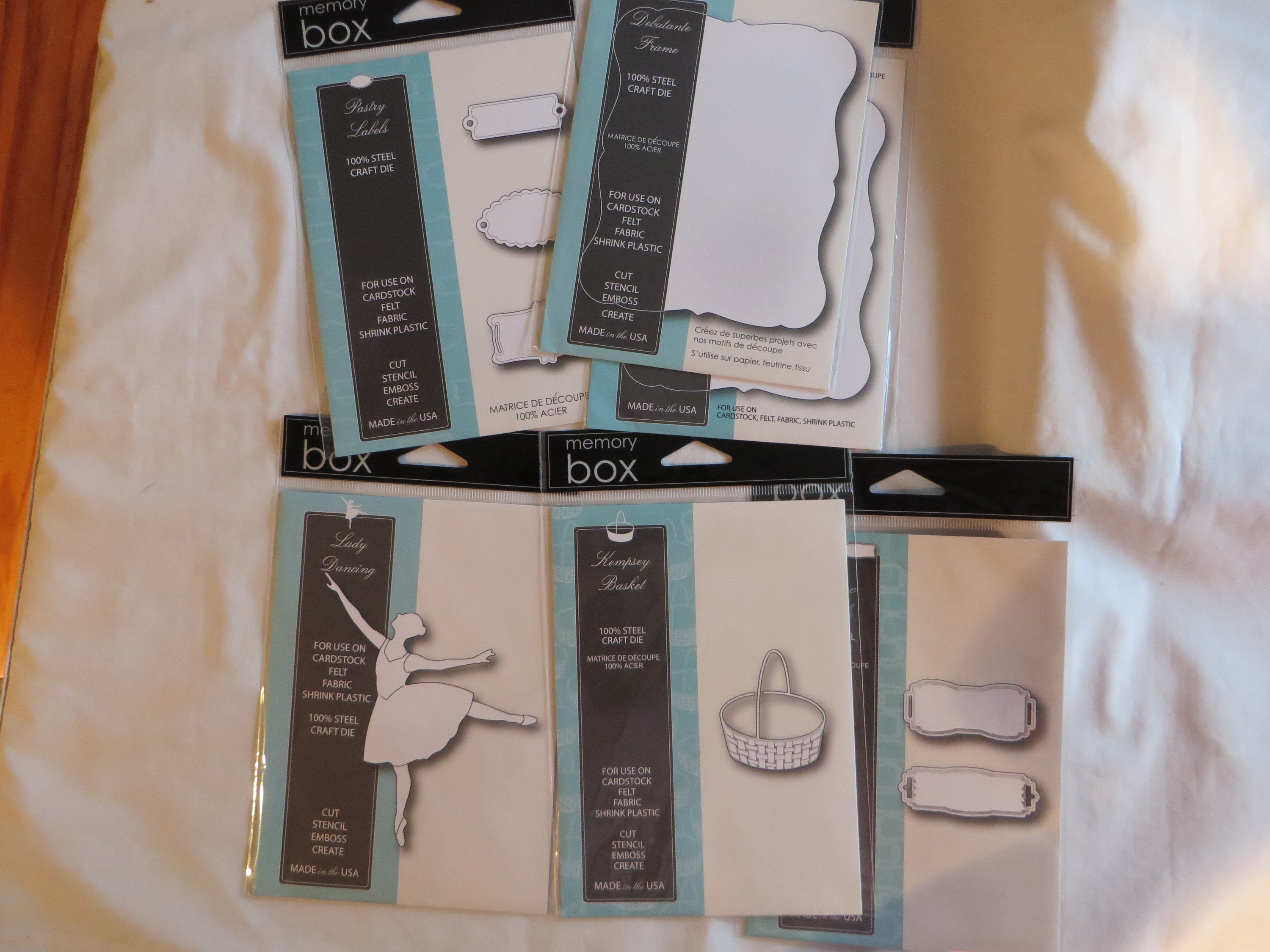 Memory Box Steel Dies, Dies, Memory Box, Basket, Labels, Pastry Labels ...