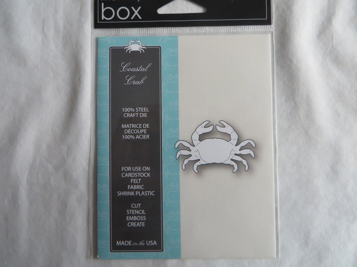 Memory Box Steel Dies Dies Memory Box Crab Gears Seaside - Etsy