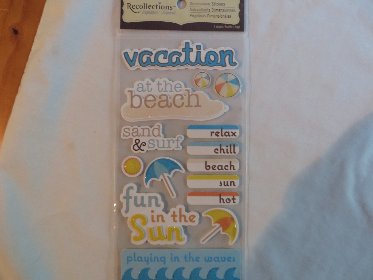 Recollections Michael's Alphabet Stickers Dimensional - Etsy Denmark