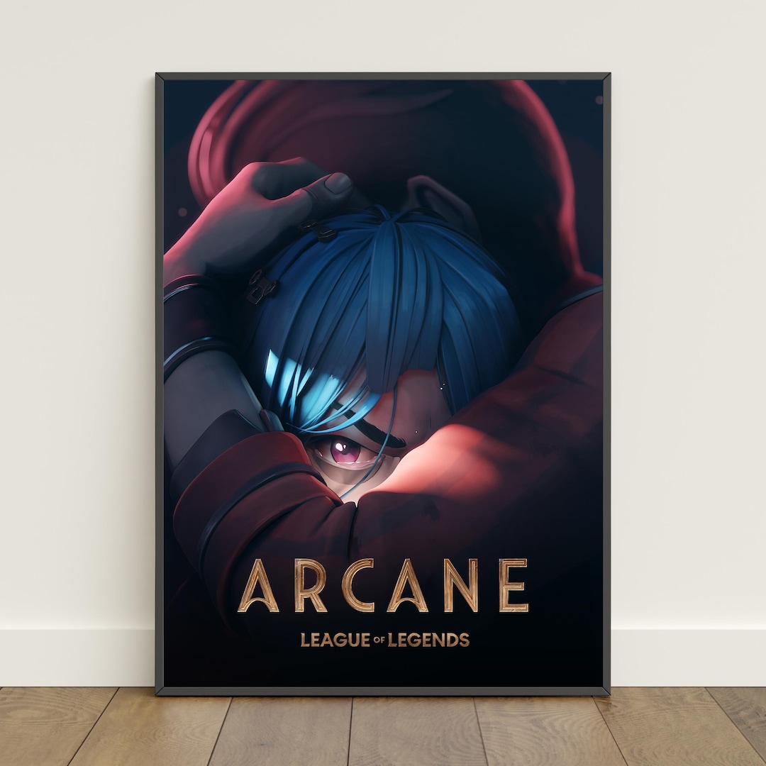 Arcane Poster | Jinx Wall Art | Game Print #5 - Etsy