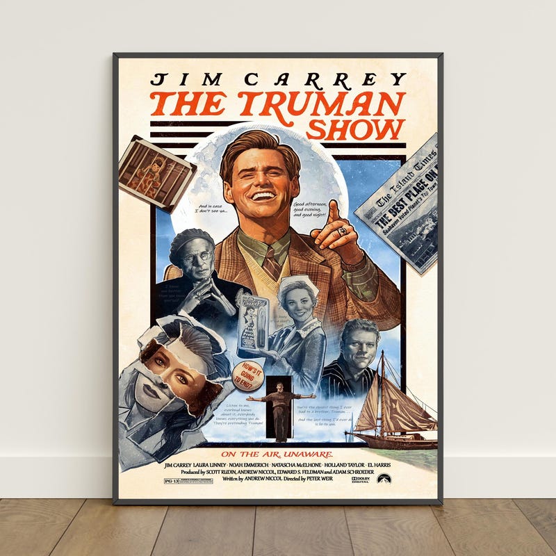 The Truman Show Posters - Etsy