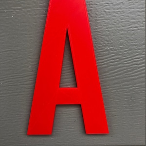 Giant Magnetic Alphabet Garage Letters - Etsy