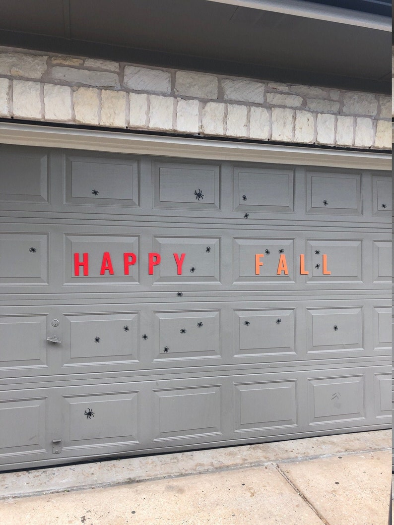 Giant Magnetic Alphabet Garage Letters | Etsy