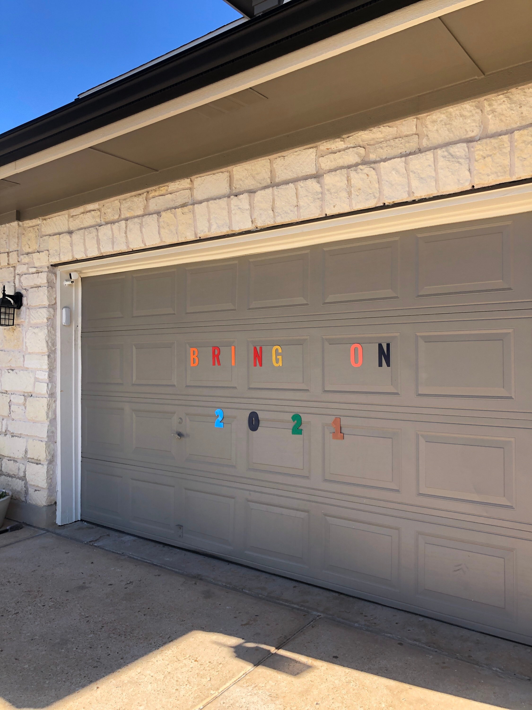 Giant Magnetic Alphabet Garage Letters | Etsy