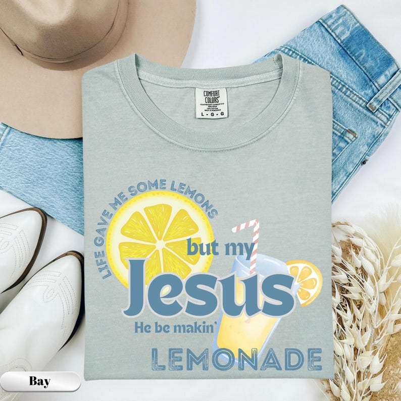 Life Gave Me Lemons PNG: Jesus Makin' Lemonade Digital File - Etsy