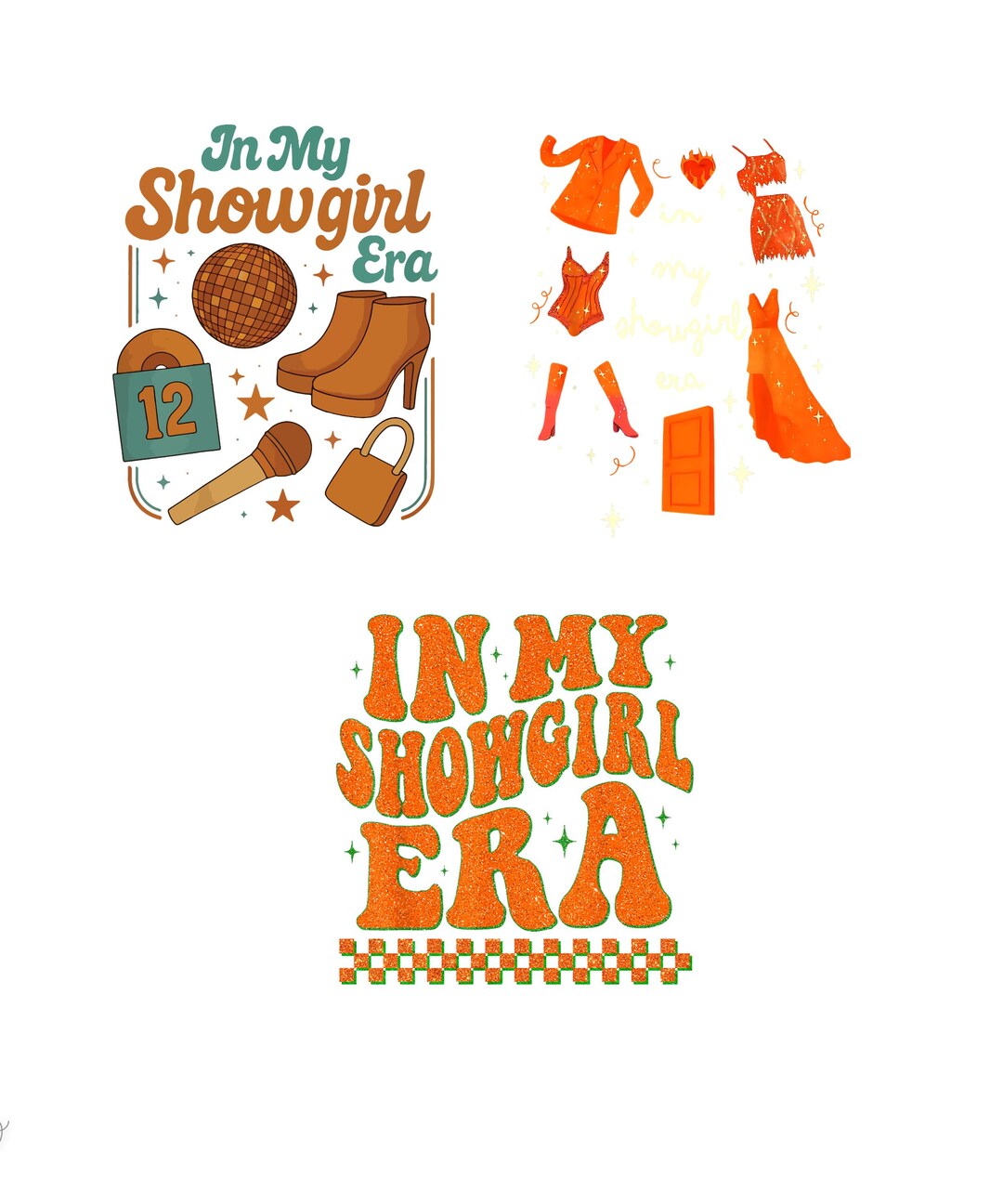 Showgirl PNG Bundle | in My Showgirl Era PNG | Showgirl Life Digital ...
