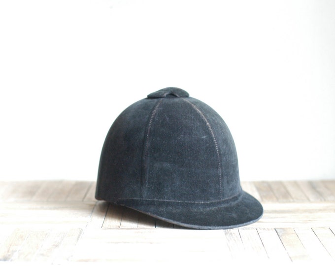 Vintage Equestrian Riding Helmet - Etsy