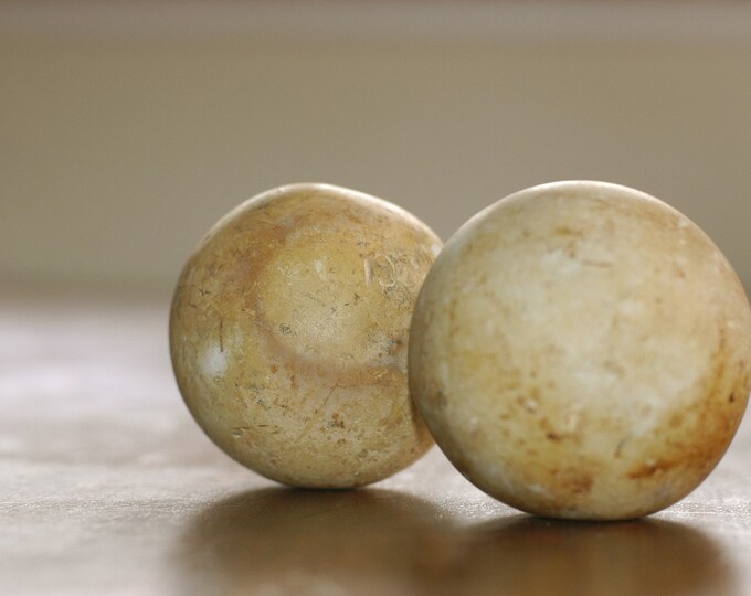 Vintage Limestone Balls - Etsy