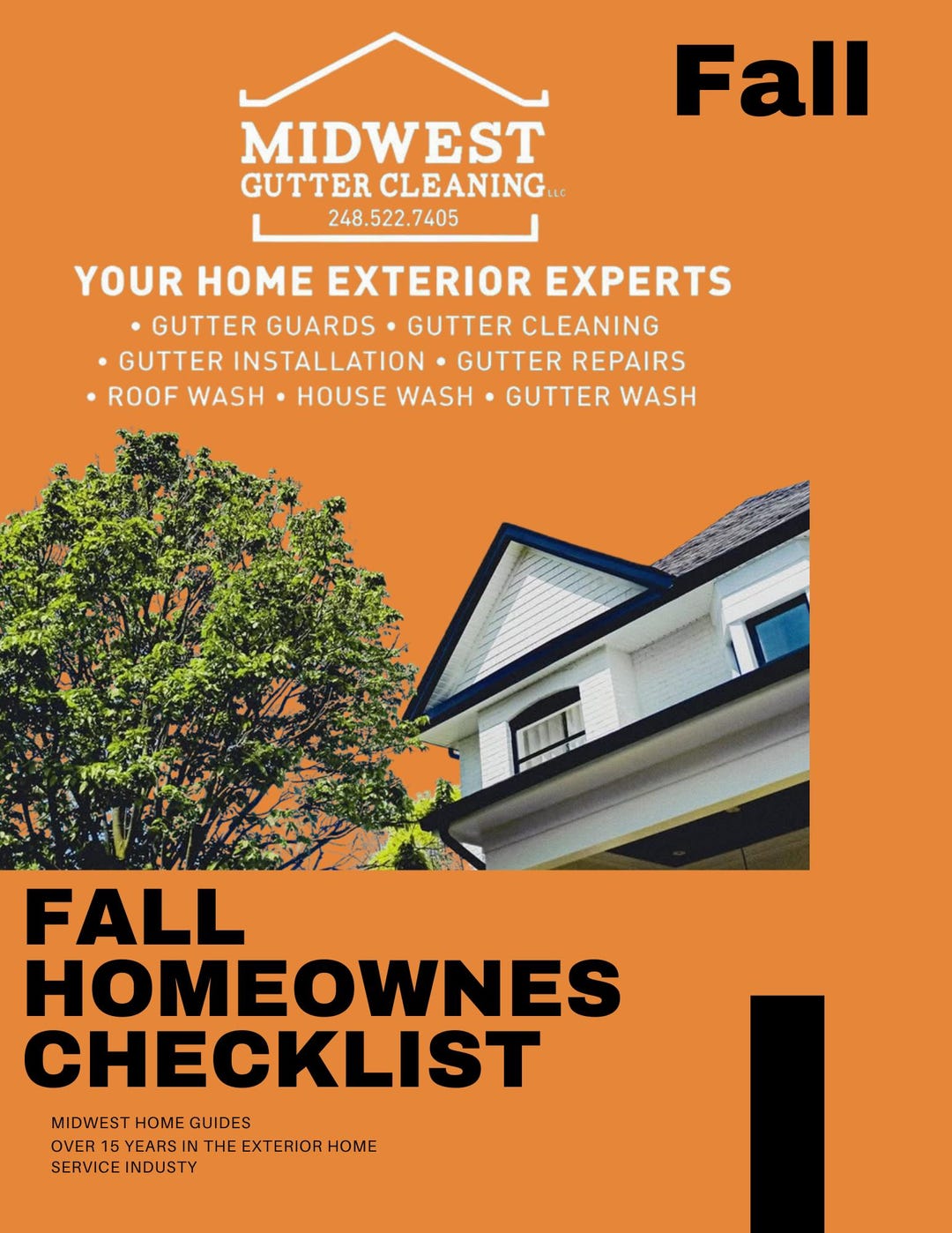 10-step Fall Homeowner’s Checklist | Printable Home Maintenance Guide ...