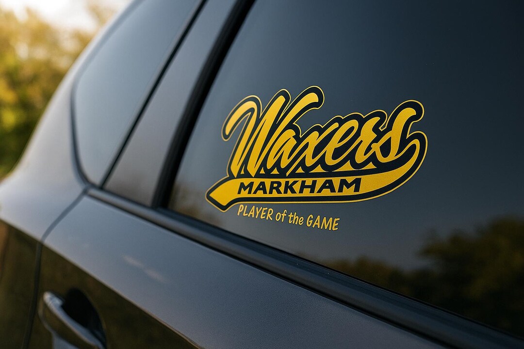 Waxers Markham Player of the Game SVG | Sports Team Logo Cut File ...