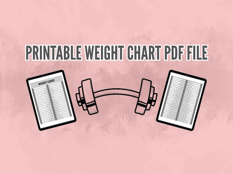 Printable Gym Weight Plate Loading Guide: Strength Training Chart (PDF ...