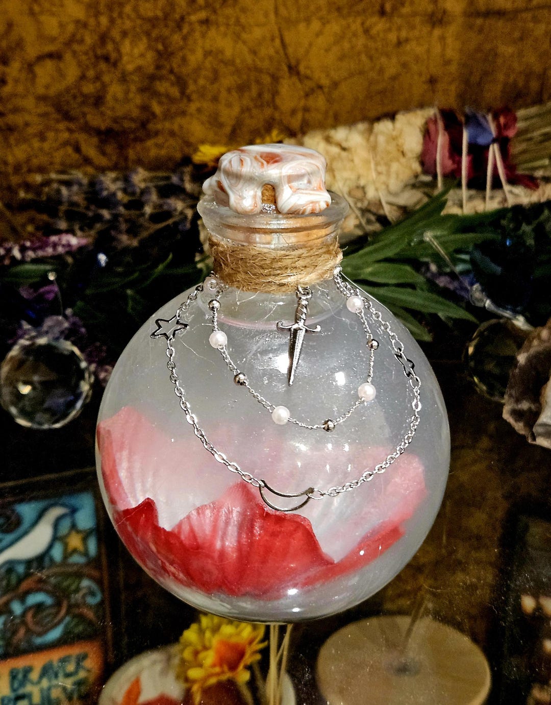 Ethereal Poppy Potion | LARP | Cosplay Potion | Home Decor - Etsy