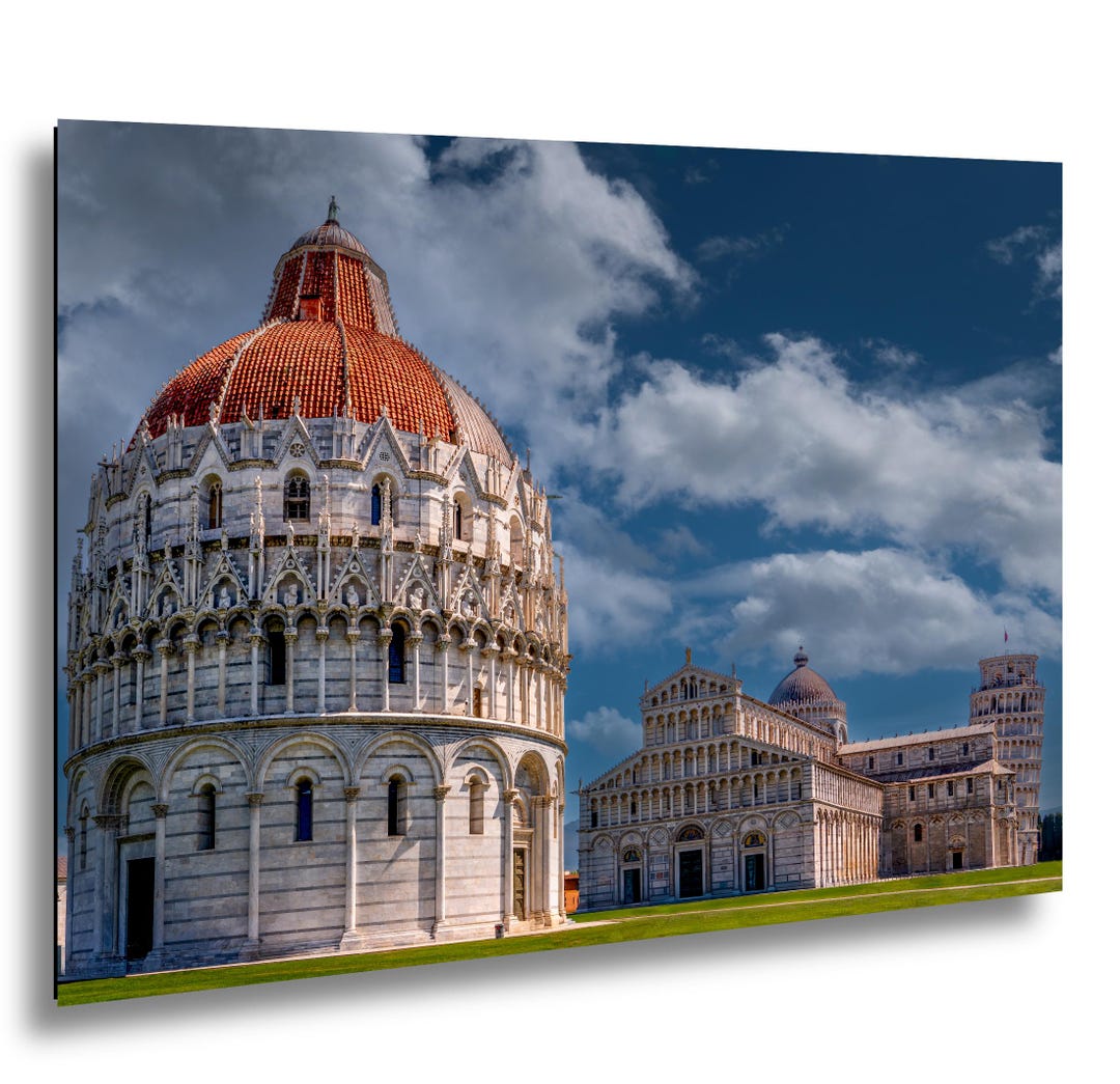 Italy Santa Maria Assunta Cathedral and Leaning Tower of Pisa Wall Art ...