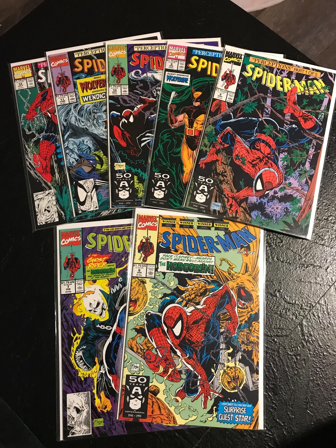 Spider-man Issues 6-12 by Todd Mcfarlane - Etsy