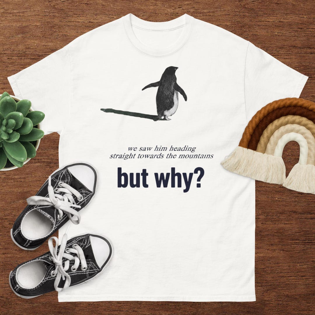 Funny Nihilist Penguin Meme Shirt – Viral Internet Humor - Etsy
