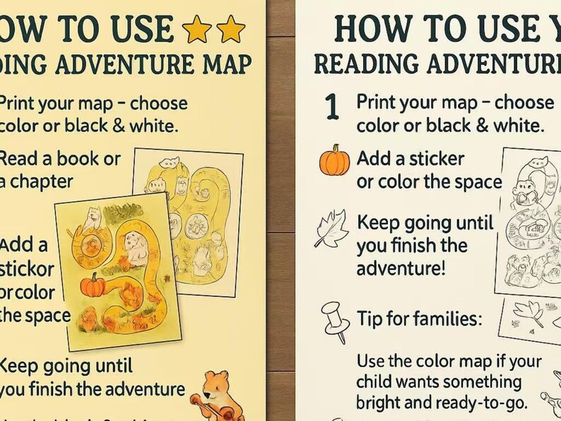 Printable Reading Log for Kids | Adventure Map Style Book| Kids ...