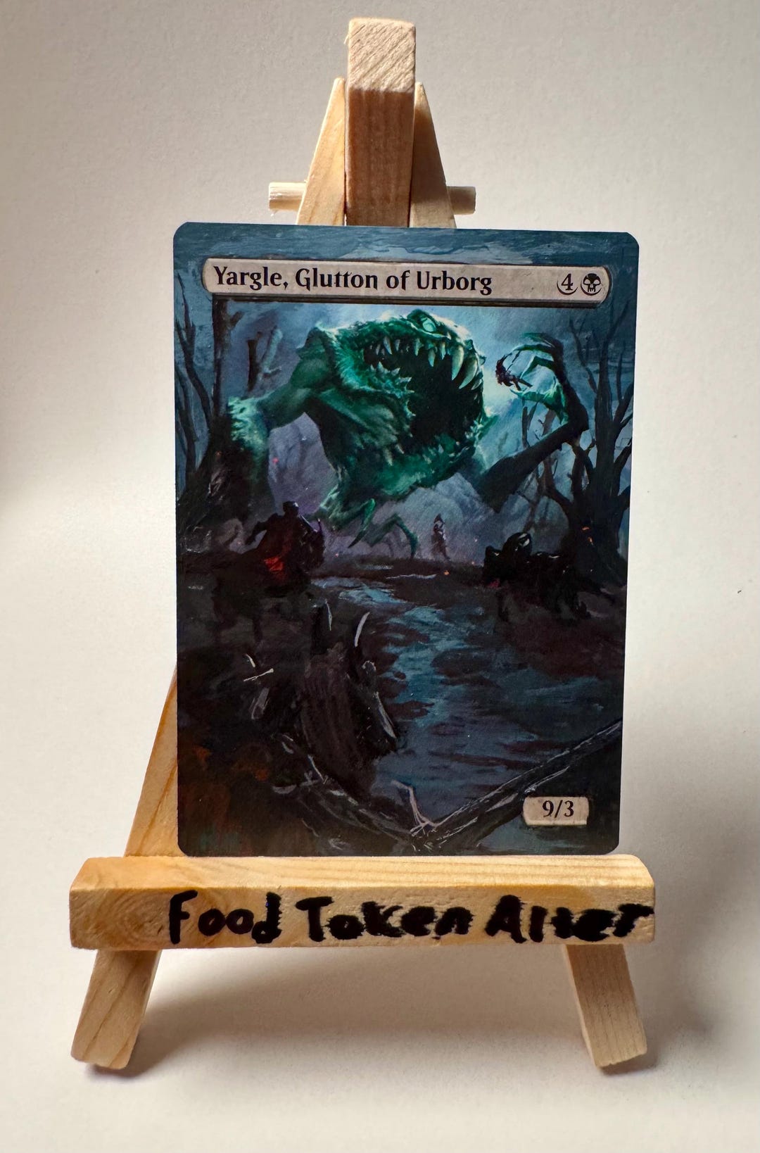 Yargle, Glutton of Urborg Full Art Hand Painted Extended Art Alter ...