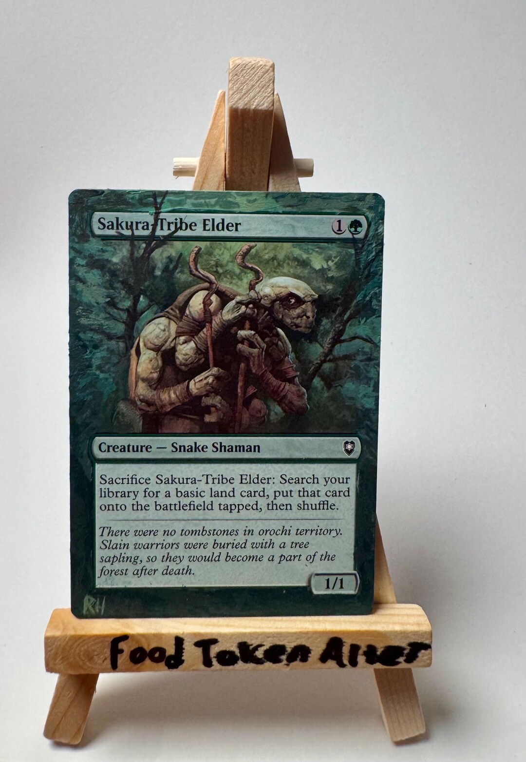 Sakura Tribe Elder Hand Painted Extended Art Alter - Etsy