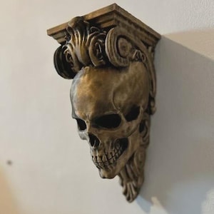 Gothic Display Shelf Dark Decor Skull - Etsy UK