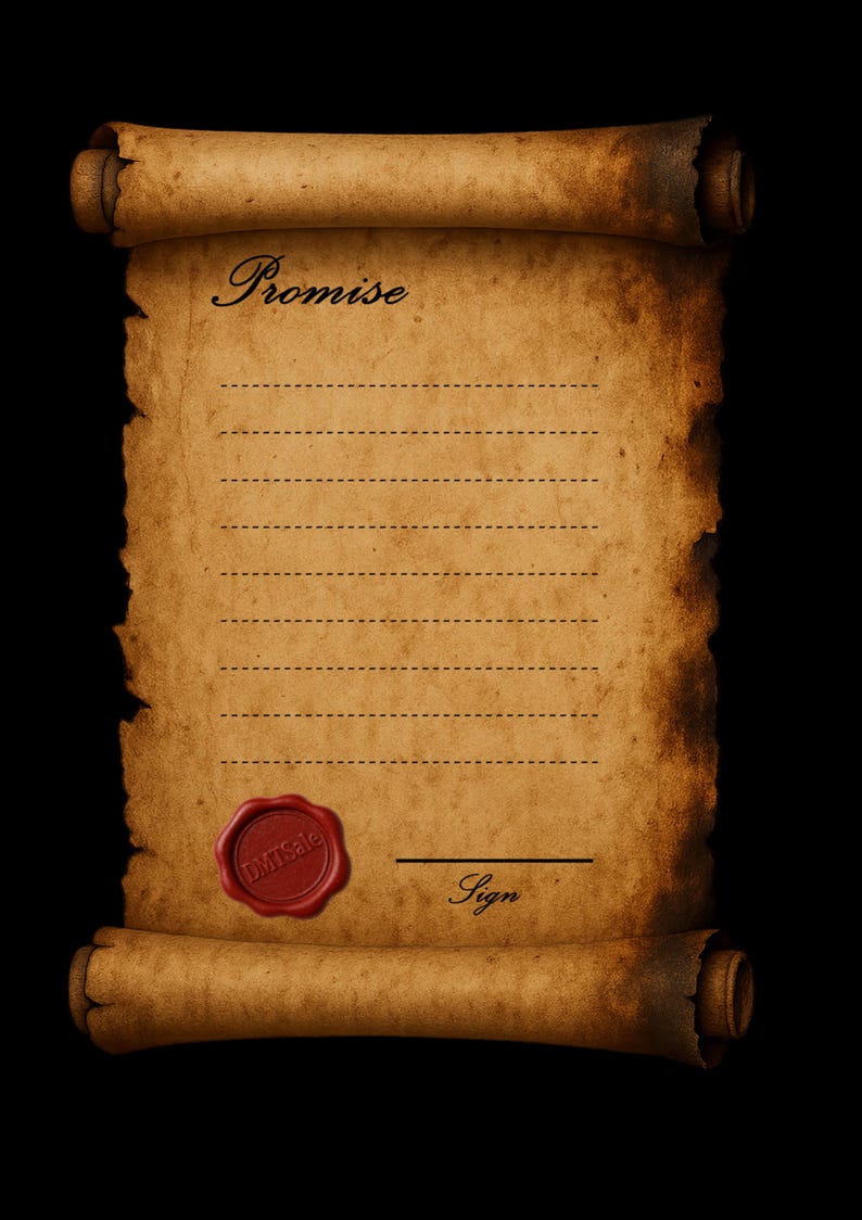 Medieval Scroll Clipart, Vintage Scroll, Printable, High-quality Pngs ...
