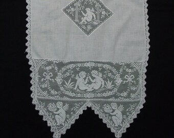 Antique Lace Scarf - Etsy
