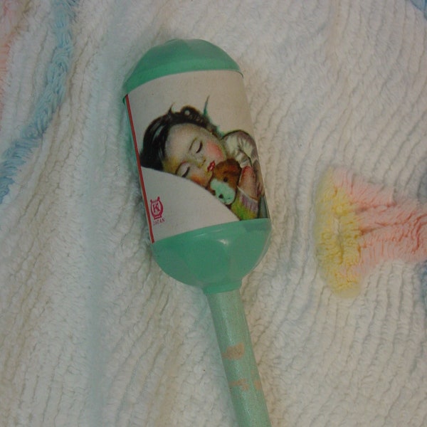Vintage Baby Rattle - Etsy