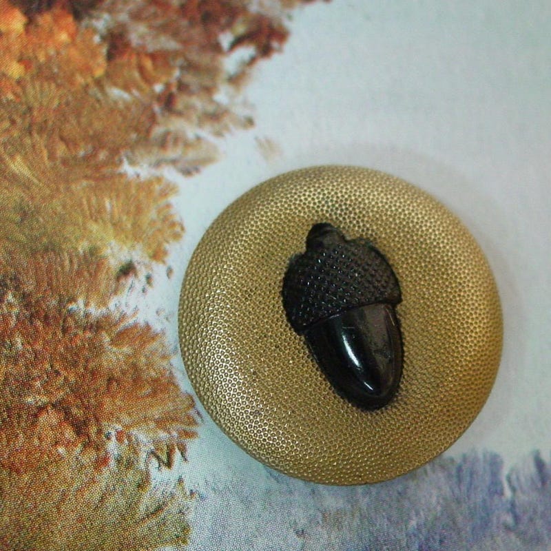 Acorn Button - Etsy