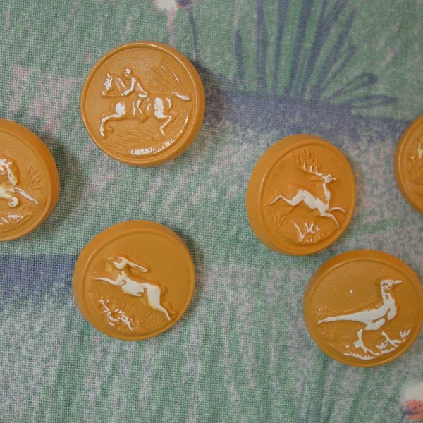 Hunt Buttons - Etsy